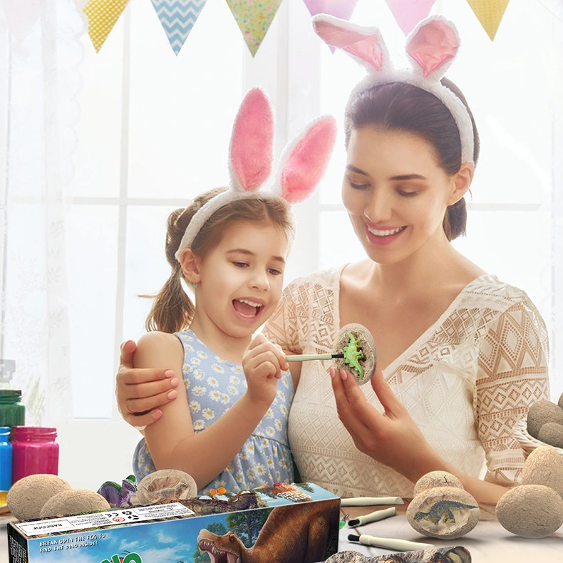 Dig It Up! Dinosaur Egg Dig Kit with 12 Realistic Eggs