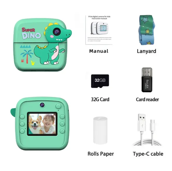 Cool Dinosaur Kids Camera - gleefulgarden | Play Smart Grow Smart