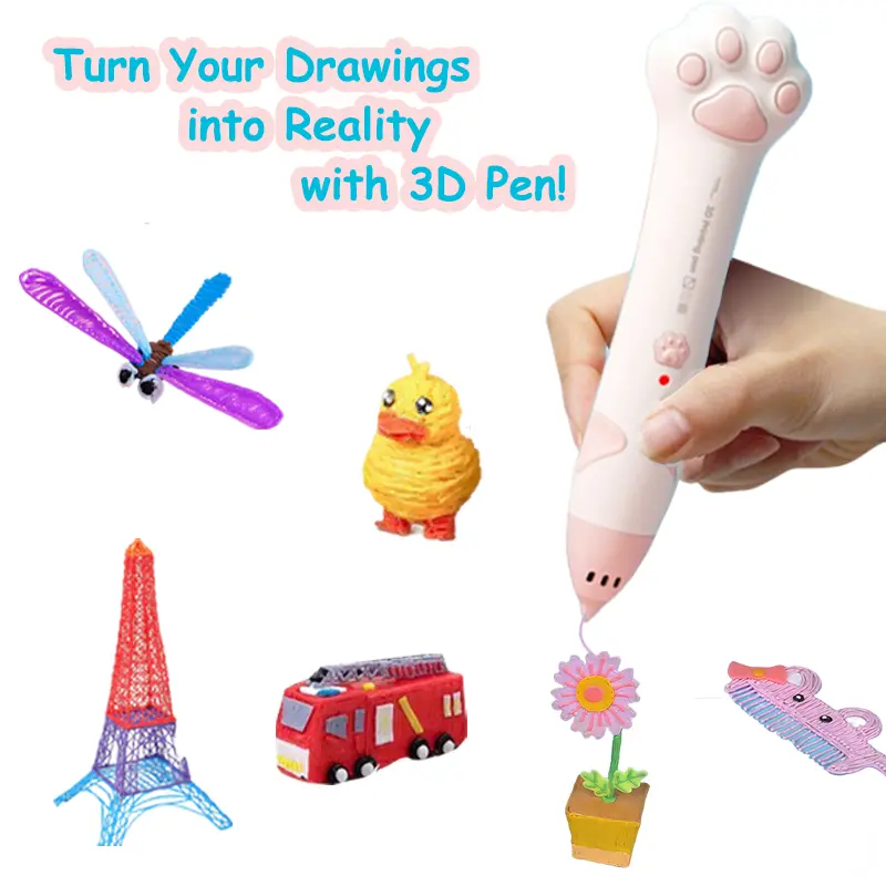 Magical Pink 3D Pen Set for Kids
