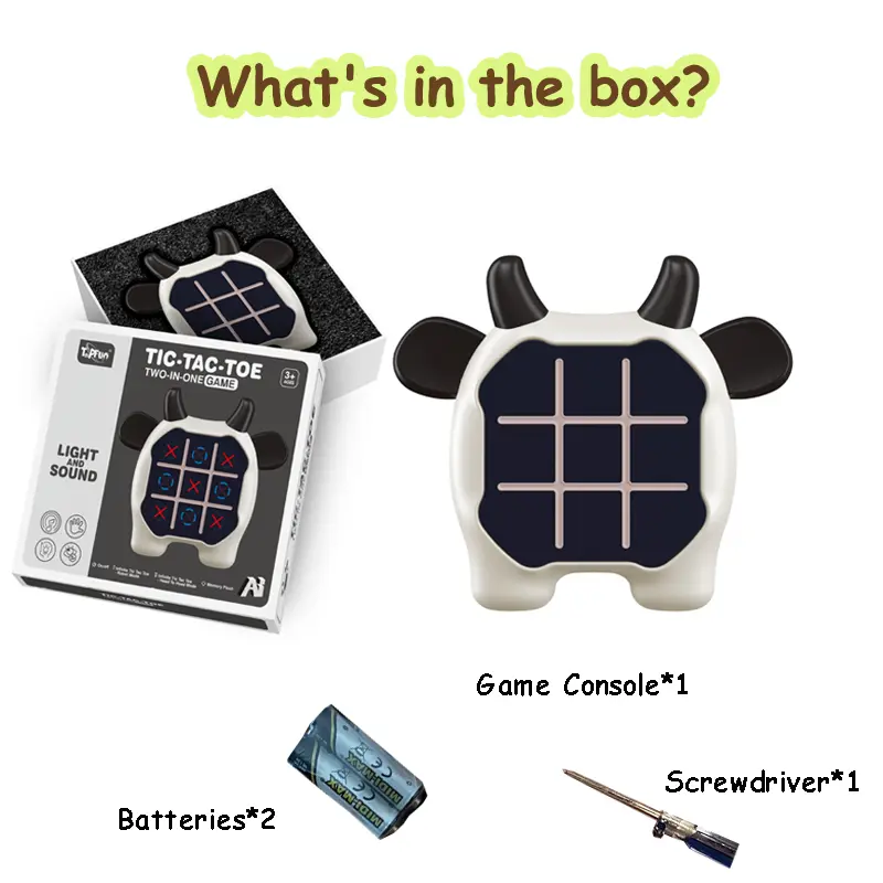 Cow Tic Tac Toe Adventure Game