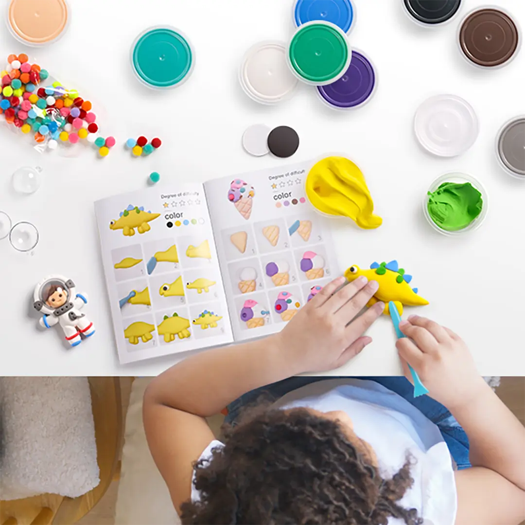 Air Dry Clay Kit - Easy DIY Fridge Magnets