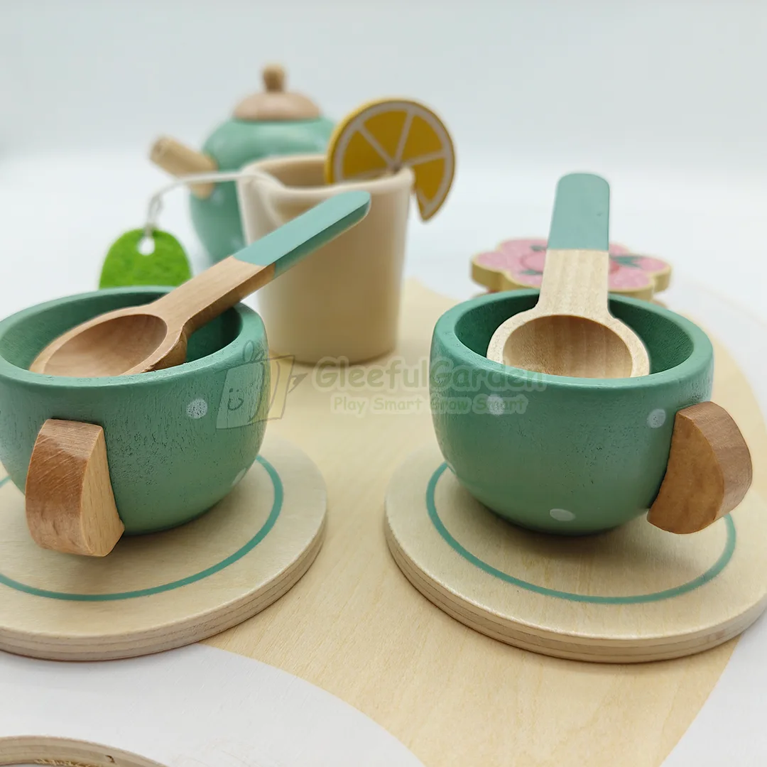 Cutest Wooden Tea Set for Kids’ Pretend Play