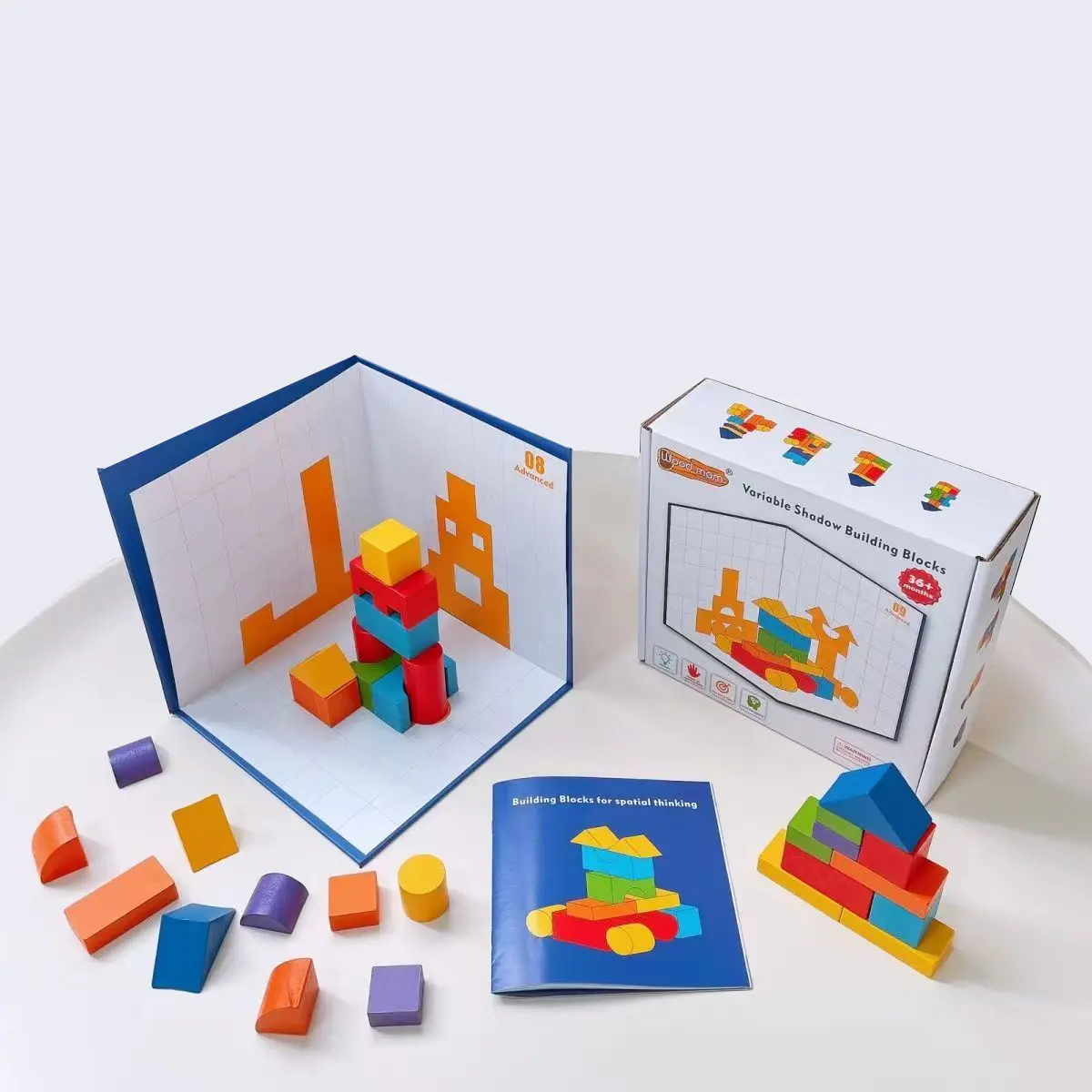 Montessori Shadow Builder Puzzle