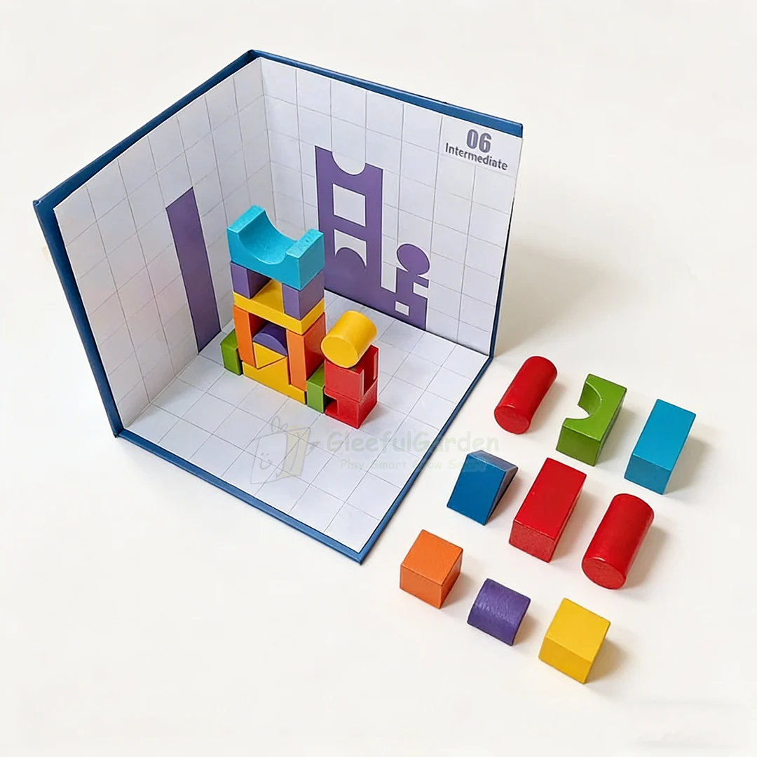Montessori Shadow Builder Puzzle