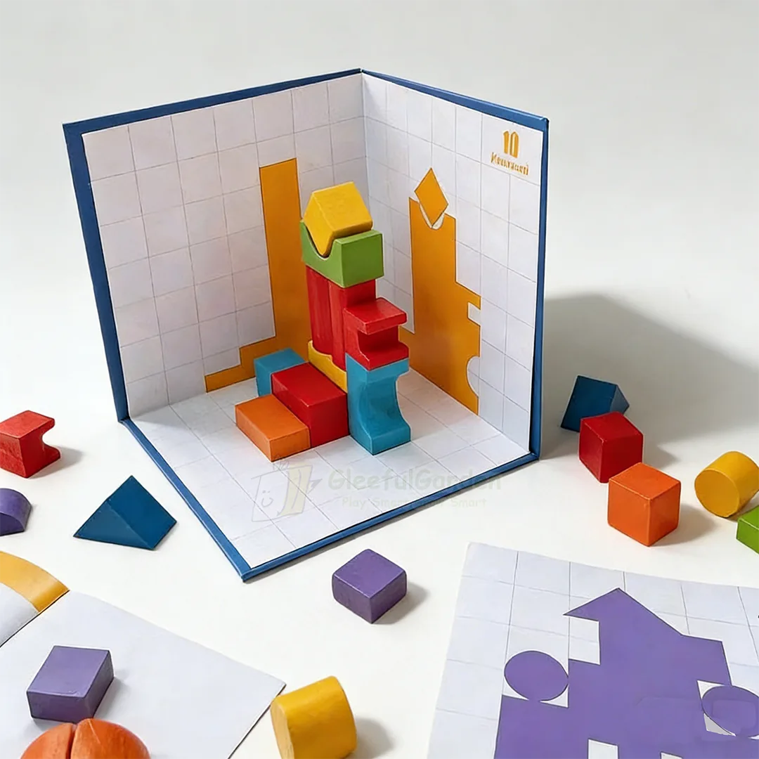 Montessori Shadow Builder Puzzle