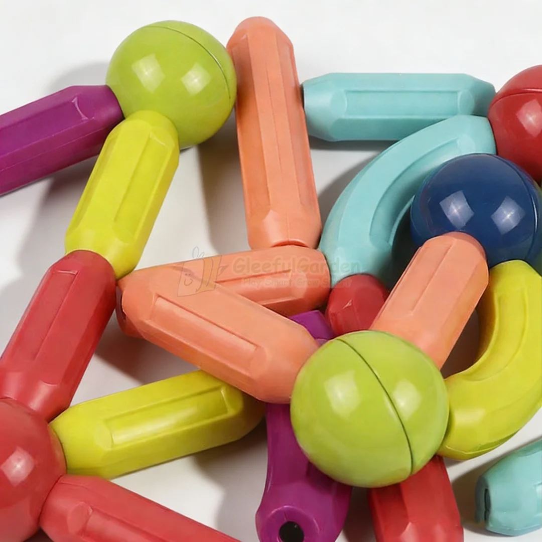 Amazing Magnetic Building Blocks with Sticks and Balls